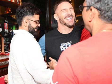 Royal Challengers Bangalore Player Virat Kohli Faf Du Plessis Viral