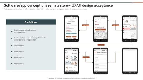 Enterprise Software Application Software App Concept Phase Milestone Ux