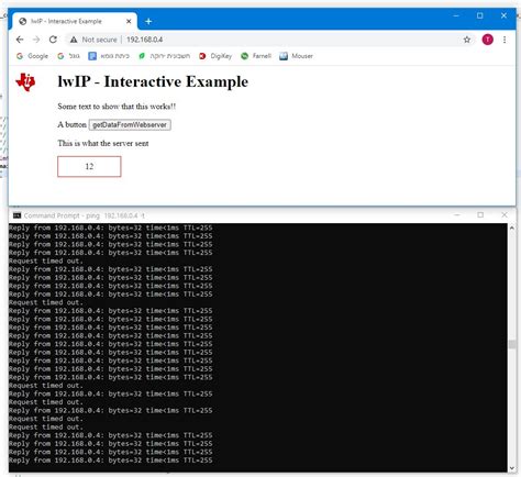 TMS F D Cannot Get Enet Lwip Example To Run C Microcontrollers Forum C