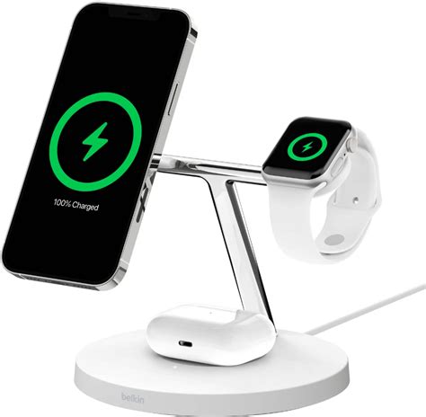 Customer Reviews Belkin BOOSTCHARGE PRO 3 In 1 Wireless Charger With