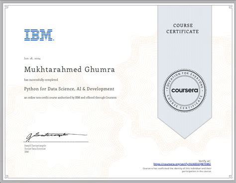 Python Datascience Ai Coursera Ibm Ibmdatascience Devlopment