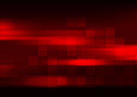 Premium Vector Glowing Red Abstract Tech Squares Geometric Background Vector Design