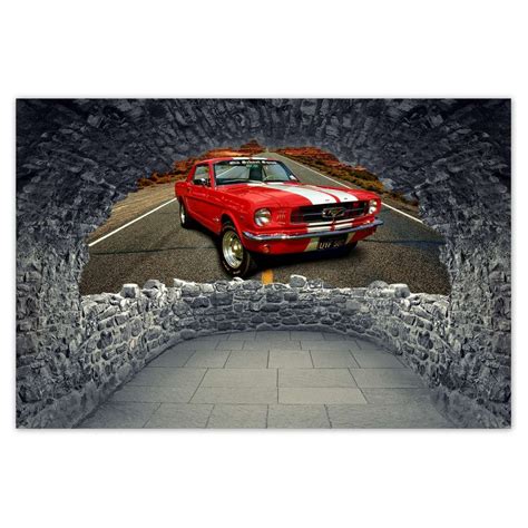 Plakat X Ford Mustang Autostrada ZeSmakiem Sklep EMPIK