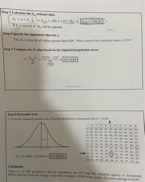 Solved Exercise 4 You Are Given The Following Null And