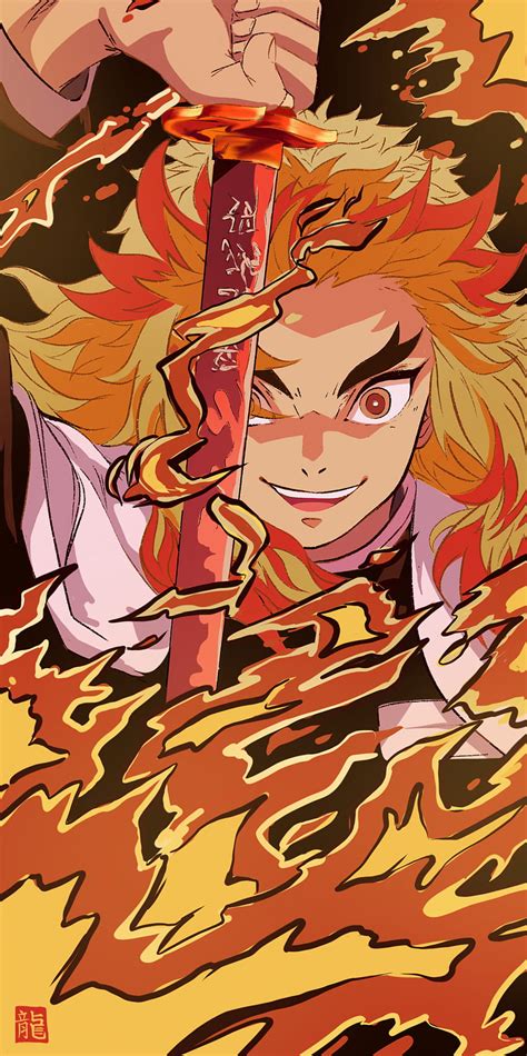 Rengoku Set Your Heart Ablaze Hd Phone Wallpaper Pxfuel