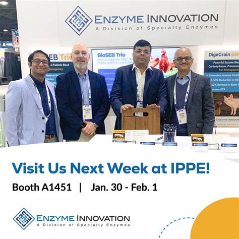 Enzyme Innovation Inc On Linkedin A1451 Enzyme Probiotic Monogastrics Ippe2024