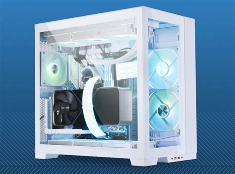Lian Li Universal 4 Slot Vertical Gpu Kit W Gen 4 Riser White Vg4