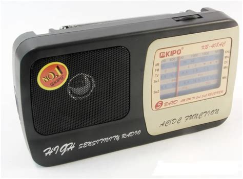 Радіоприймач KIPO KB-408AC FM приймач для прослуховування радіопередач ...