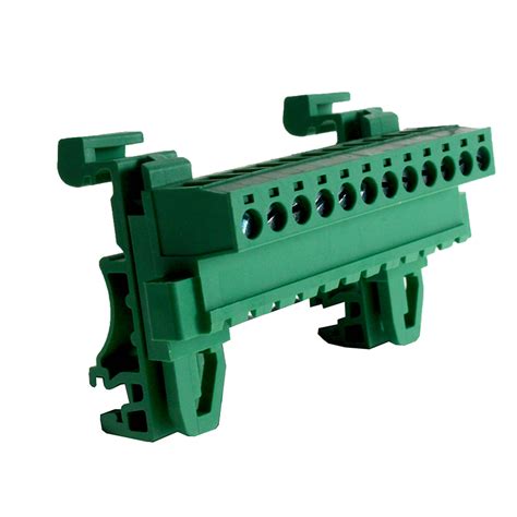 CTBPD96HG 12FL DIN Rail Mount Pluggable Terminal Block 12 Pole