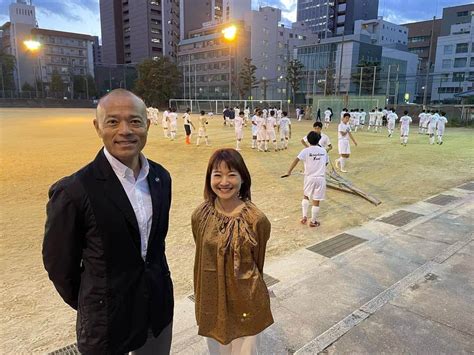 有田優理香さんのインスタグラム写真 有田優理香instagram「⚽️ 高校サッカー盛り上げ企画📣 きょうは県内屈指の伝統校、広島国泰