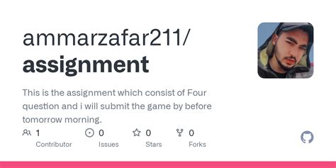 GitHub Ammarzafar Assignment This Is The Assignment Which Consist Of Four Question And I