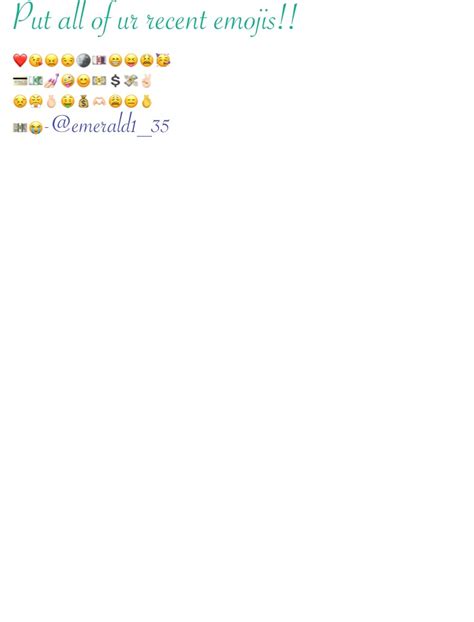Put Ur Recent Emojis Notability Gallery