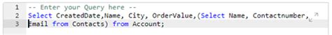 Soql Connector To Pull Data From Salesforce Into Datorama