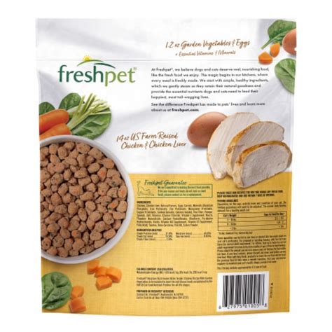Freshpet Healthy And Natural Cat Food Fresh Chicken Recipe 1 Lb Smith