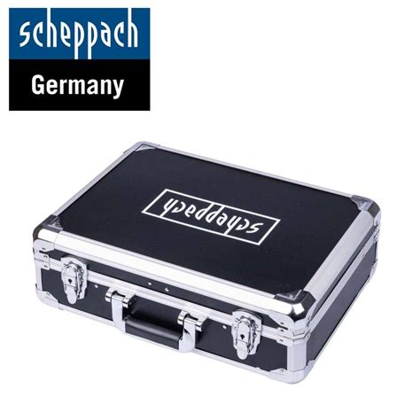 Tool Set In Aluminium Case Tb200 141 Pieces Scheppach 5909310900