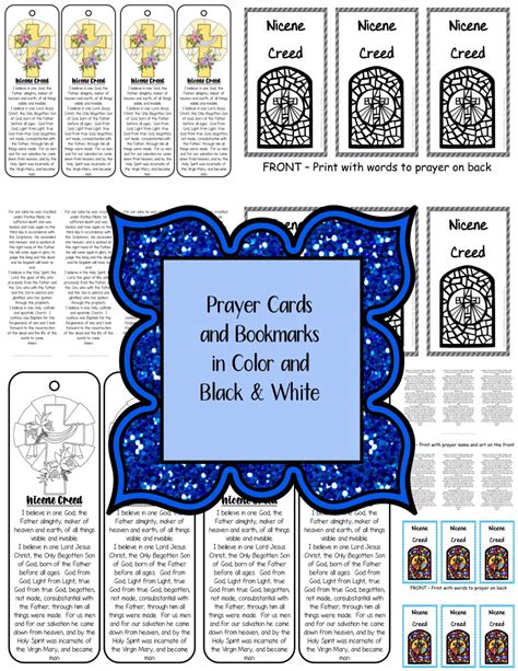 Nicene Creed Prayer Pack Classful