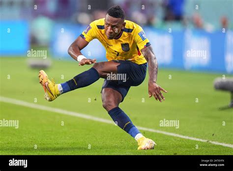 Pervis Estupinan Of Ecuador During The Fifa World Cup Qatar 2022 Match
