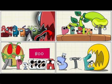 Alphabet Lore PARODY COMPILATION Alphabet Lore Animation Mike Salcedo