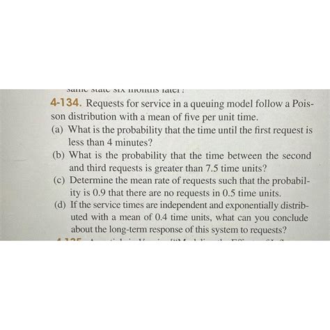Solved Solve These Questions With Exponential Distribution