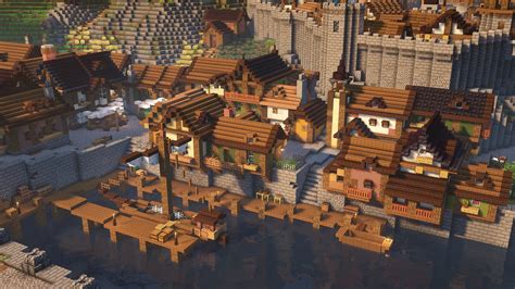 Medieval Port City Map