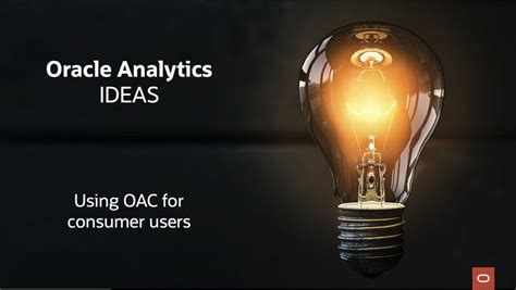 Oac Ideas Provide A Modern Data Visualization Experience For Consumer