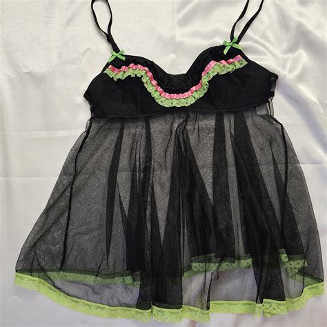 Shirley Of Hollywood Babydoll Lingerie Adorable Depop