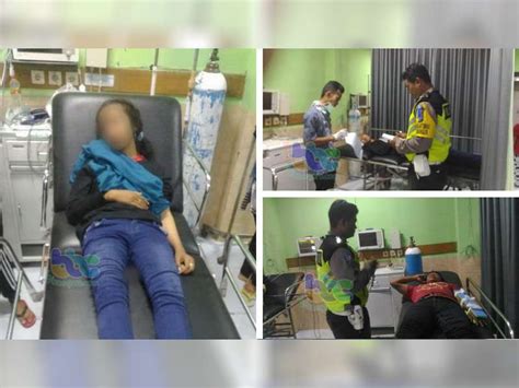 Kecelakaan Motor Di Baureno Tiga Orang Masuk Rumah Sakit