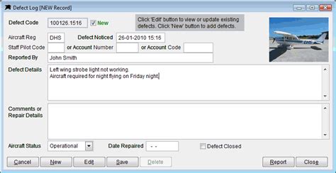 datahawk software copilot system aircraft defect logging functions