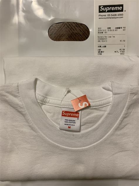 Mサイズ Supreme Bandana Box Logo Tee Whitemサイズ｜売買されたオークション情報、yahooの商品情報を