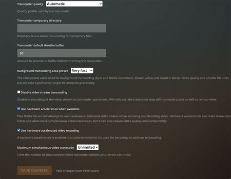 gpu passthrough plex not using gpu r unraid