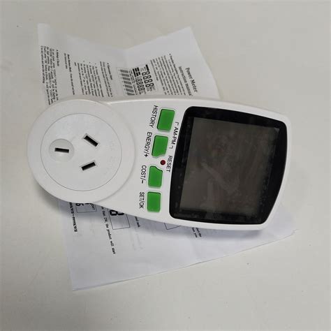 Eu Us Uk Au Plug In Digital Watt Meter Lcd Power M Grandado