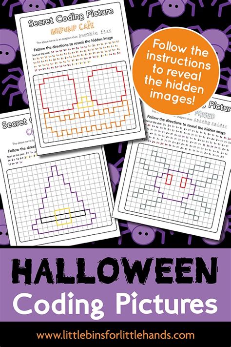 Halloween Secret Coding Pictures Algorithms Halloween Secret Coding Pictures Algorithms