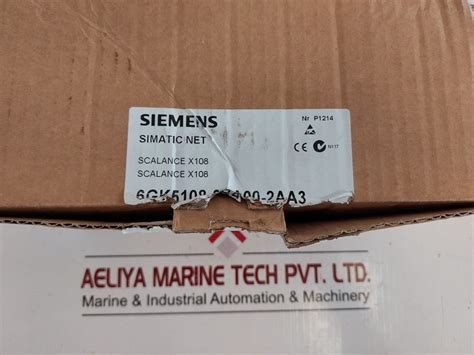 Siemens Scalance X108 Industrial Ethernet Switch Aeliya Marine