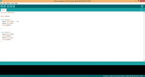 Interfacing Servo Motor With Nodemcu Duino
