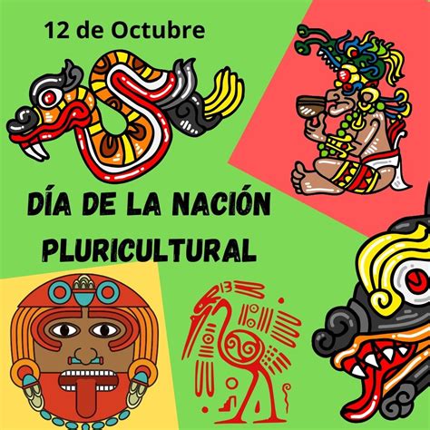 Día De La Nación Pluricultural Imágenes Y Tarjetas Por El 12 De