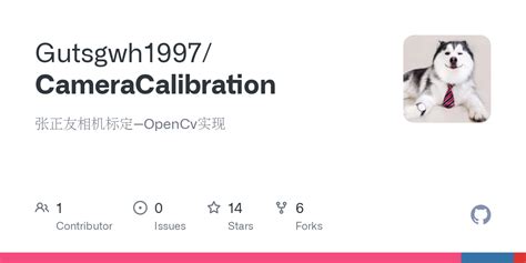 Github Gutsgwh Cameracalibration Opencv