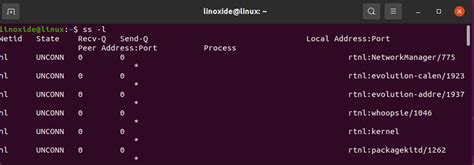 Comando Ss En Linux Con Ejemplos Tiles