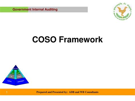 PPT COSO Framework PowerPoint Presentation Free Download ID