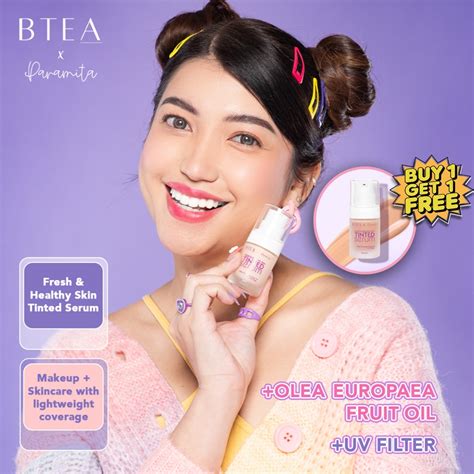 Jual [buy 1 Get 1] Btea X Paramita Fresh And Healthy Skin Tinted Serum Shopee Indonesia