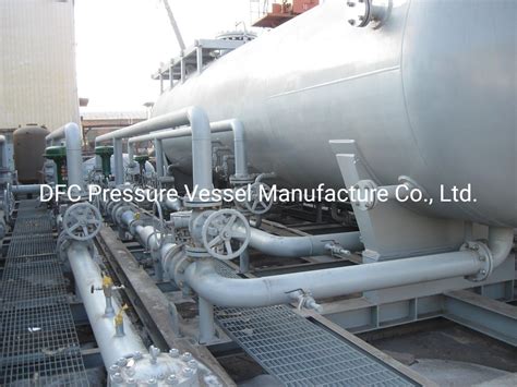 Gas Liquid Three Phase Separator Tank Separation Vessel China