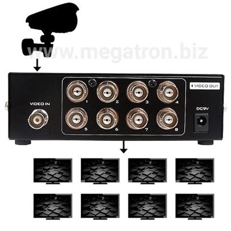 Jual CCTV Video Distributor Amplifier 1 Input 8 Output Jakarta Barat Megatron Biz Tokopedia