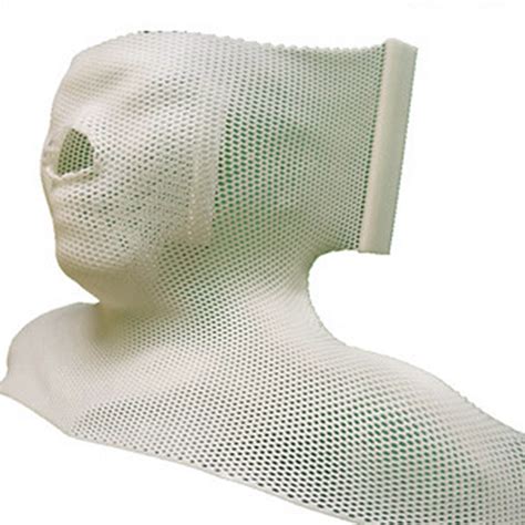 Thermoplastic Radiotherapy Head Neck Shoulder Immobilization Mesh Mask