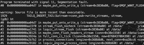 call lsquic conn close in cb on new conn will lead to coredump · issue