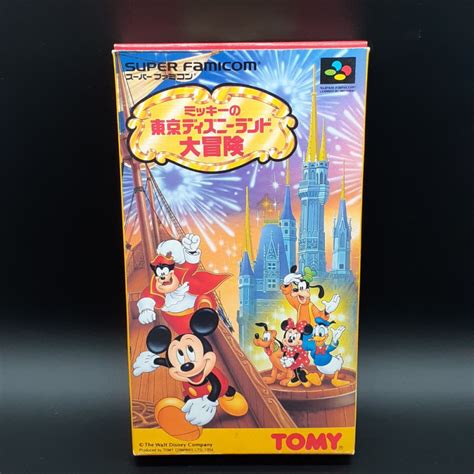 Mickey No Tokyo Disneyland Daibouken Adventure Super Famicom Nintendo