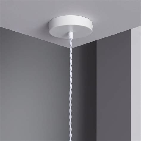 Ledkia Suspension Textile Reflect Blanc