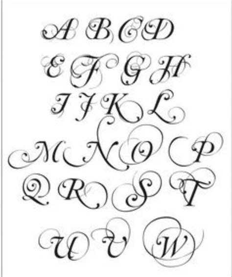 Cursive Swirl Font Fonts Caligraphy Pinterest Fonts Swirls And Cursive