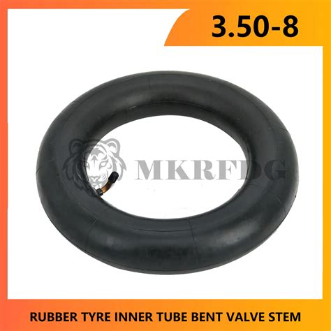 Tubo Interior De Goma Negra Para Neum Tico V Stago De V Lvula Doblada Alta Calidad