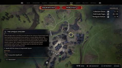 Hogwarts Legacy The Unique Unicorn Walkthrough And Guide