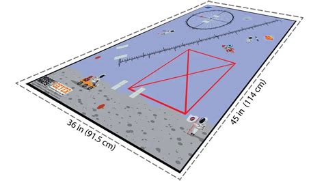 LEGO EV3 Space Challenge Practice Mat RobotShop