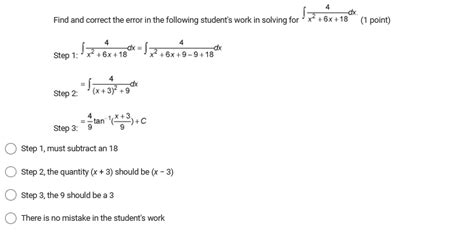 Solved Find And Correct The Error In The Following Babe S Chegg Com